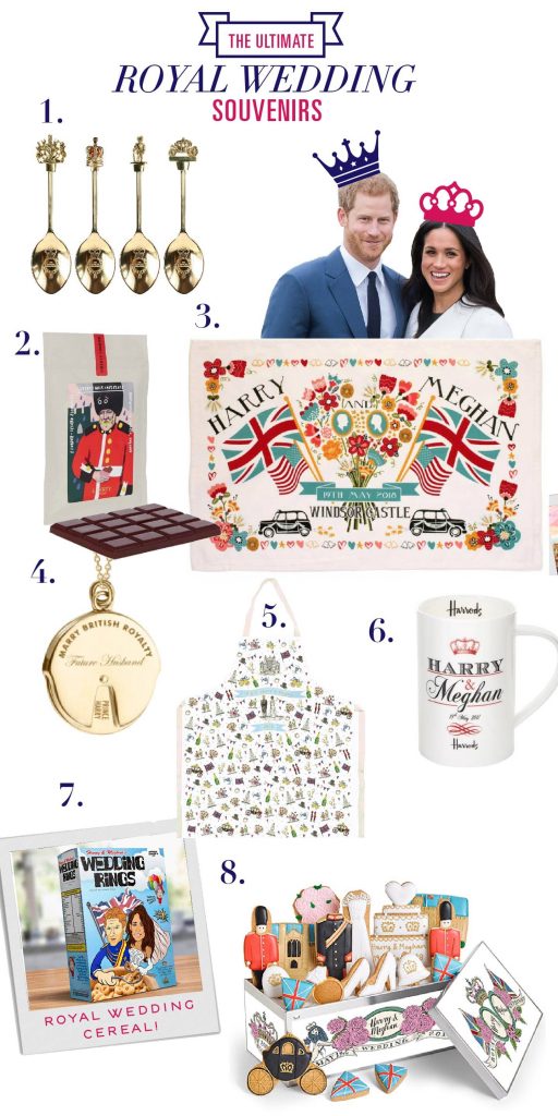 THE ULTIMATE ROYAL WEDDING SOUVENIR LIST – JET SET CANDY