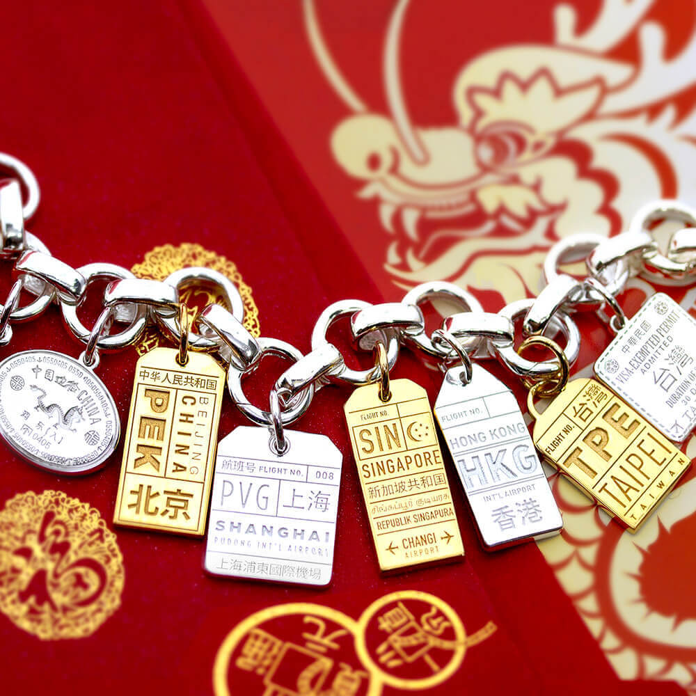 Asia Travel Charms – JET SET CANDY