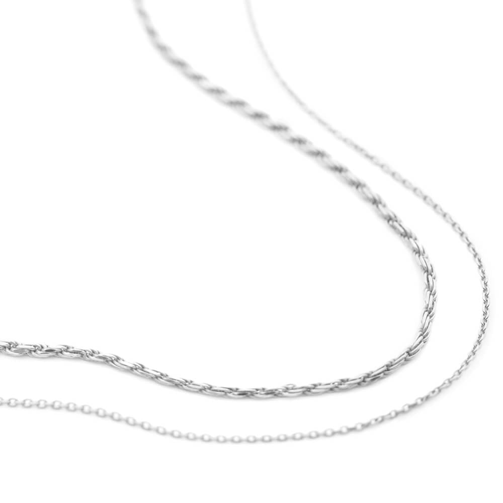Silver Necklaces & Chains – JET SET CANDY