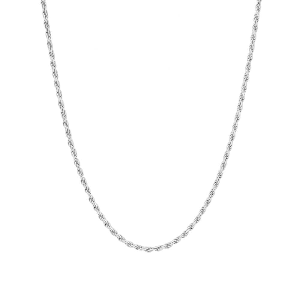 Rope Chain, Silver – JET SET CANDY