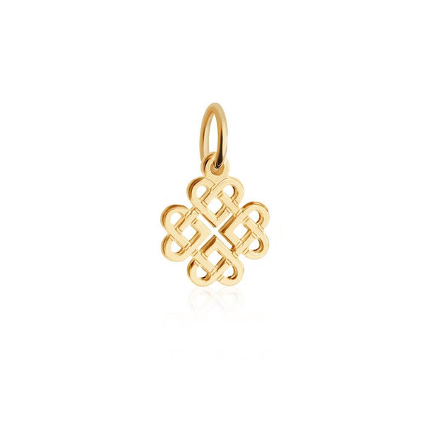 14K Solid Gold Mini Charms | Tiny Gold Charms for Bracelets & Necklaces ...